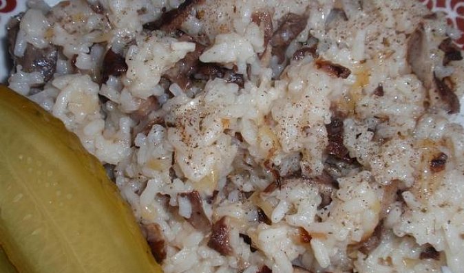 Houbové rizito (rýže) po našem - Recepty.cz - On-line kuchařka